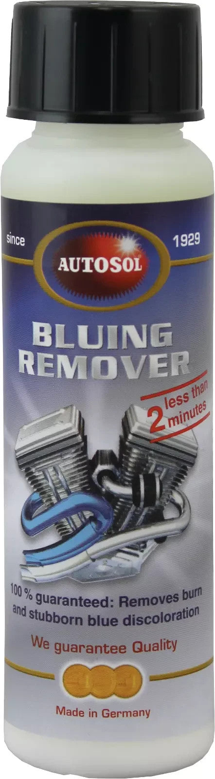 AUTOSOL Bluing Remover- 150ml Removes Blue Discoloration from Stainles ...